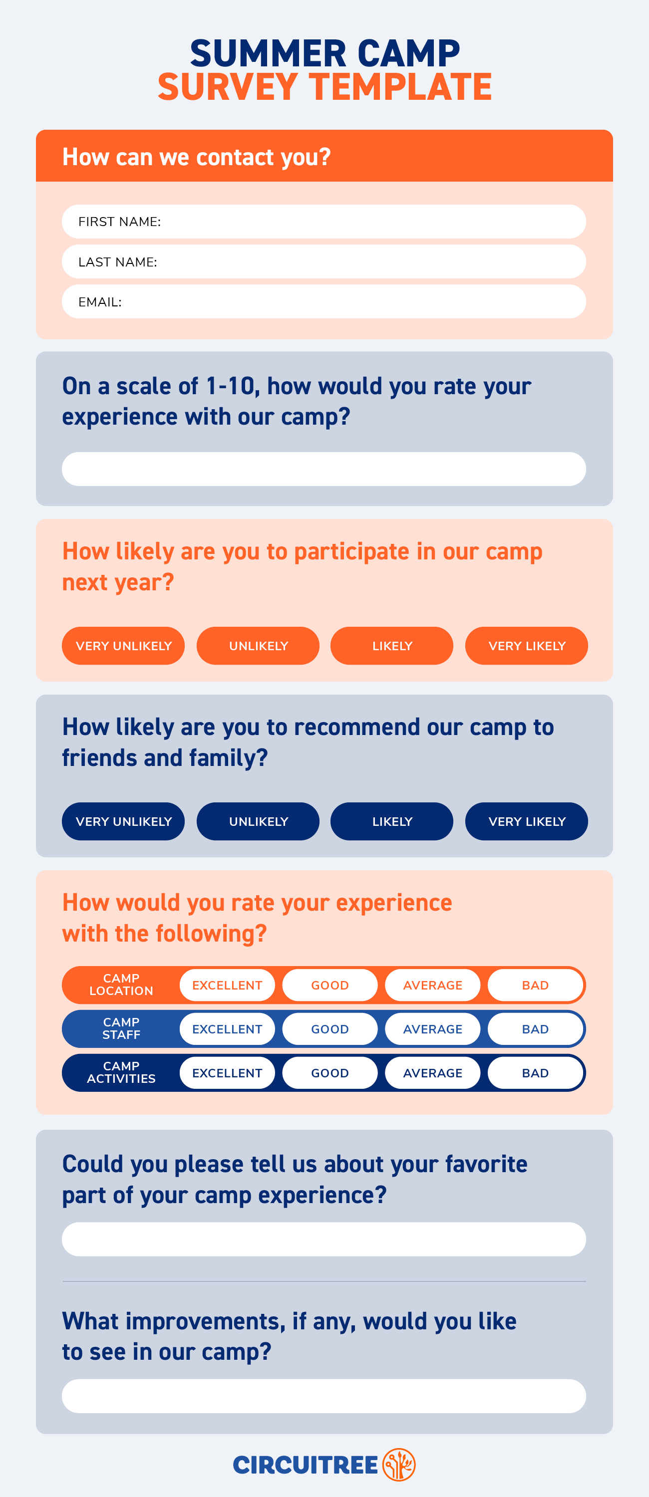 Summer Camp Survey Questions: Easy Examples + Tips